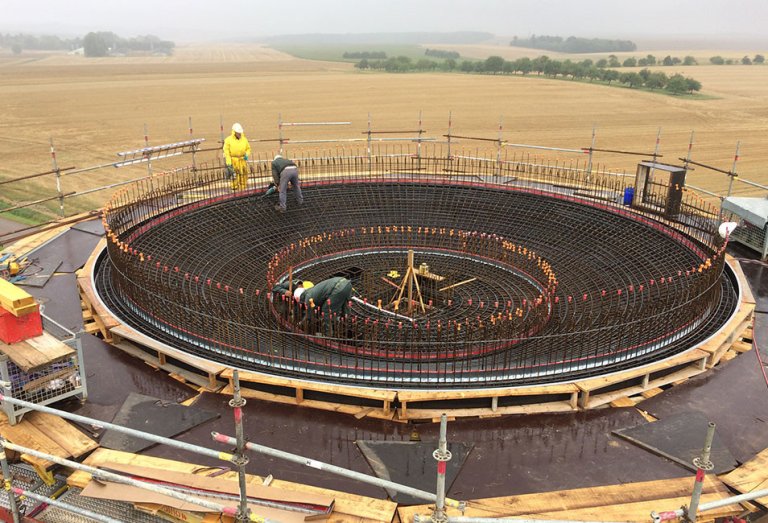 La construction du Château d'eau de Vaudrey | CCVA